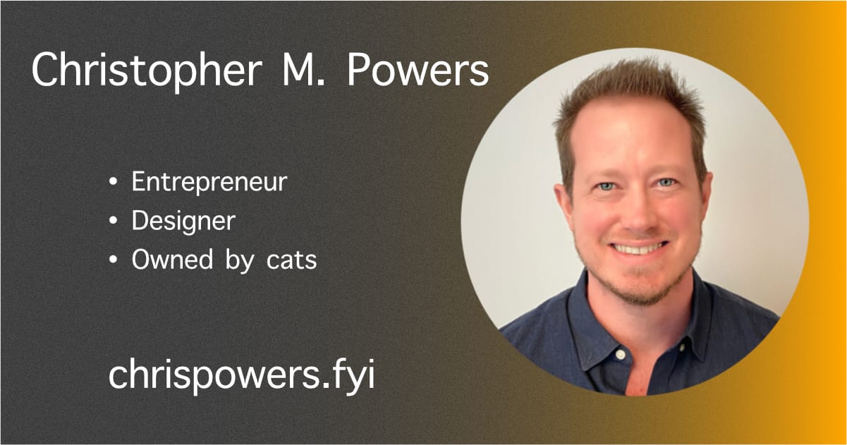 Christopher M Powers | Home